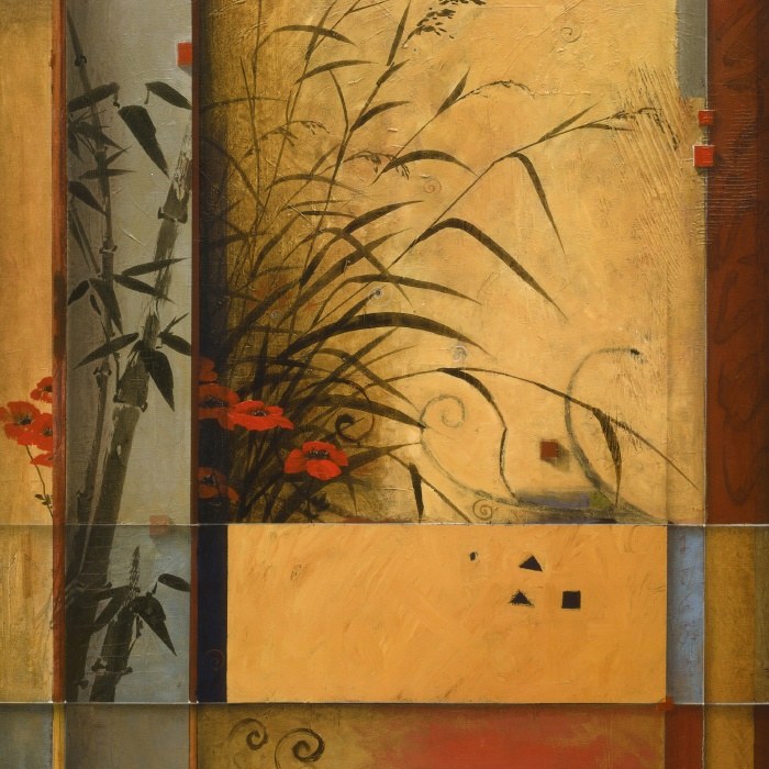 Don Li-Leger Bamboo Division Painting | Best Paintings For Sale