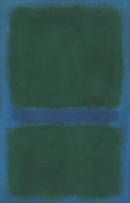 Mark Rothko Untitled 1968 Blue On Blue Ground Painting | Best Paintings ...