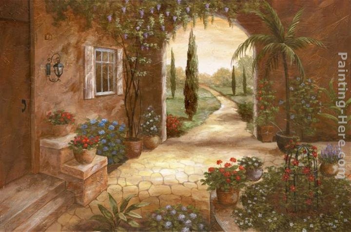 Vivian Flasch Secret Garden II Painting | Best Paintings For Sale