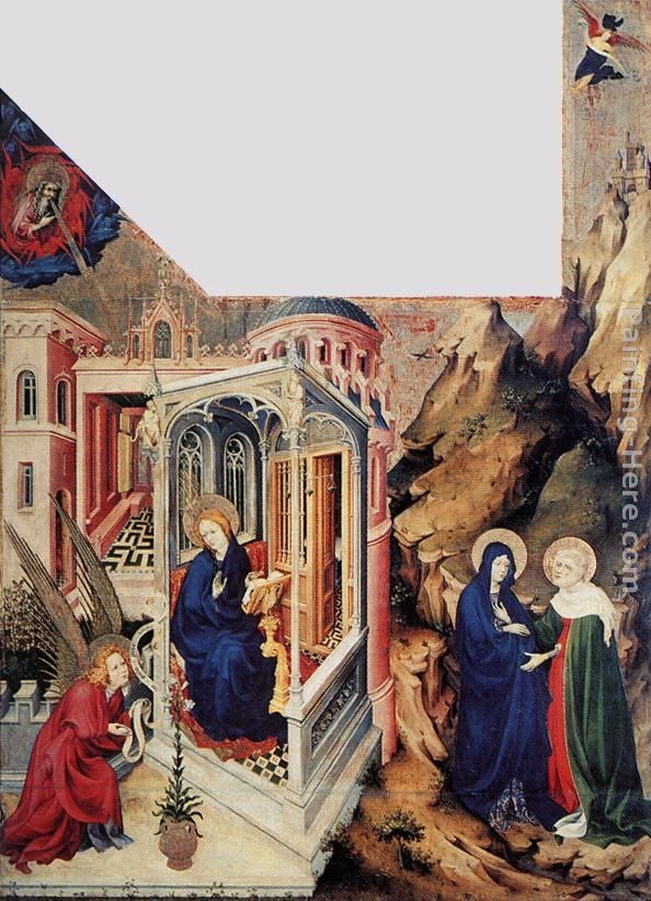 Melchior Broederlam The Annunciation and the Visitation Painting | Best ...
