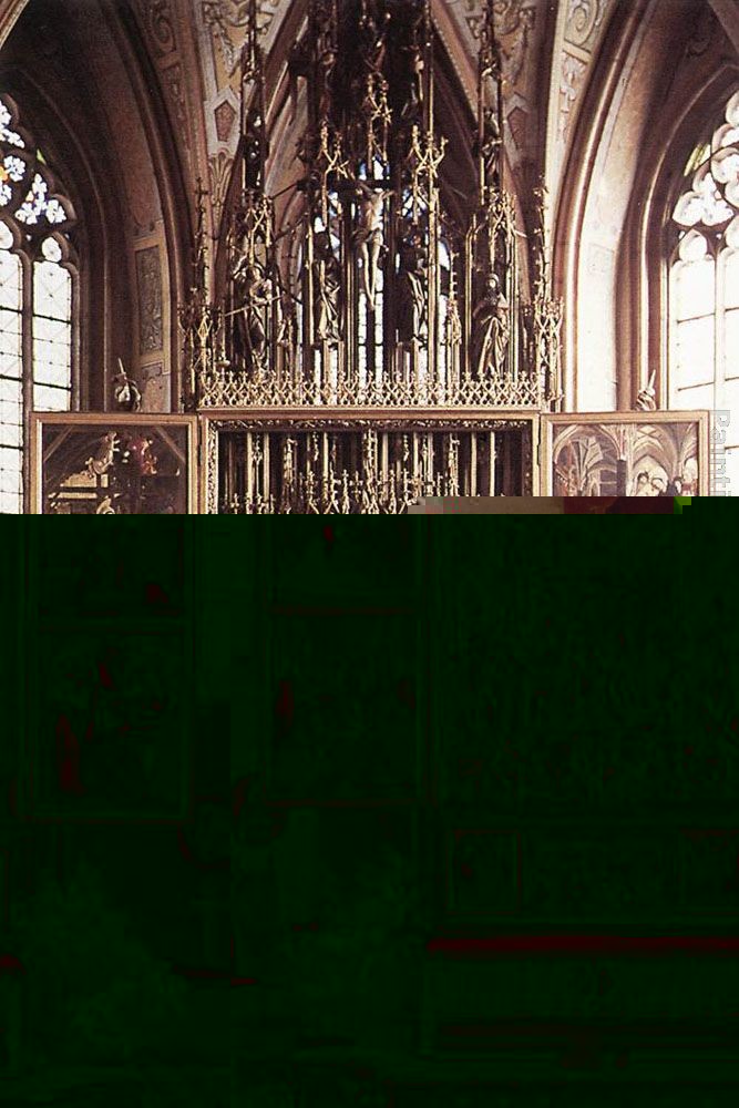 Michael Pacher St Wolfgang Altarpiece Painting | Best Paintings For Sale