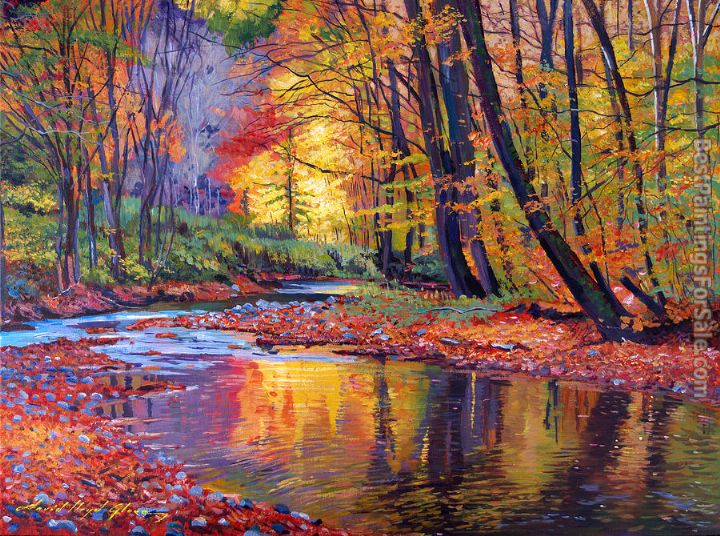 David Lloyd Glover Autumn Prelude Painting | Best Autumn Prelude ...